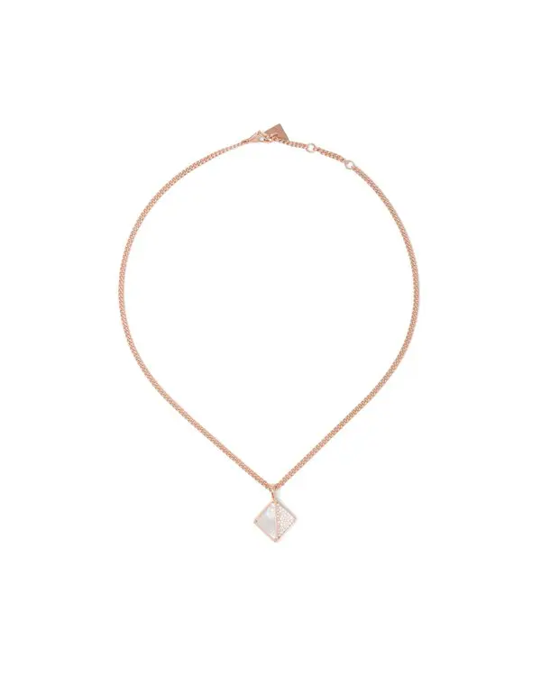 Prada Eternal Gold Pendant Necklace - Gold/silver