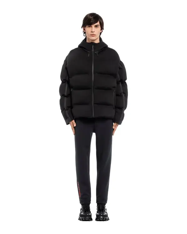 Prada Padded Recycled Double Jersey Jacket