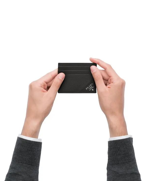 Prada Saffiano Leather Card Holder
