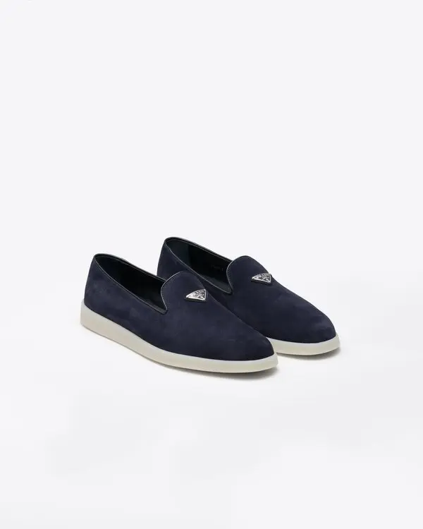 Prada Suede Slippers