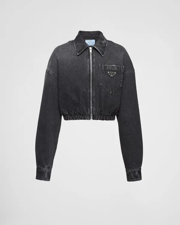 Prada Denim Blouson Jacket