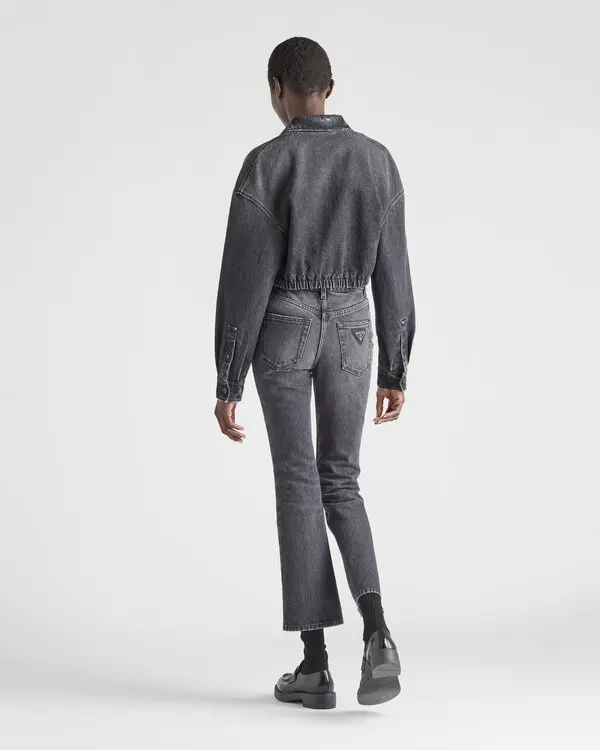 Prada Denim Blouson Jacket