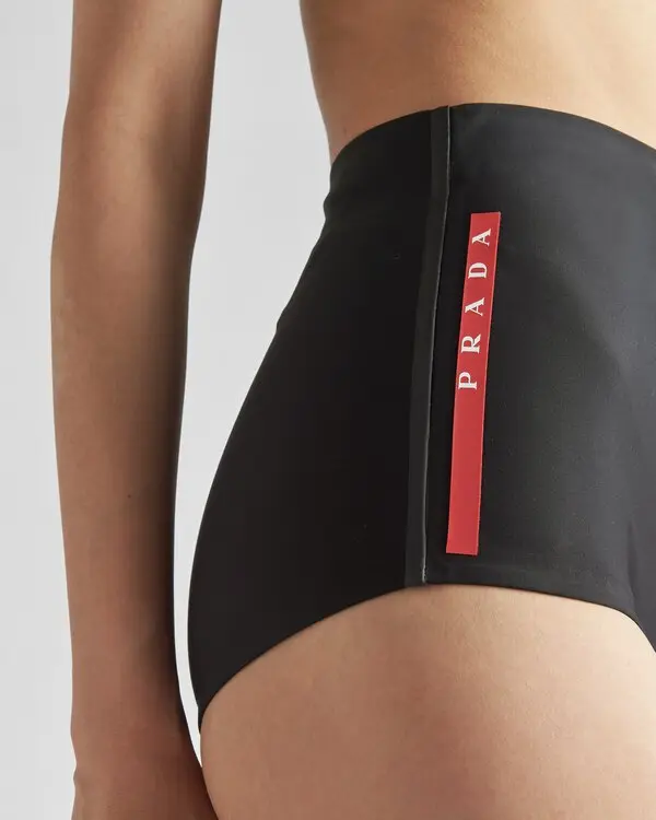 Prada Stretch Jersey Swim Shorts