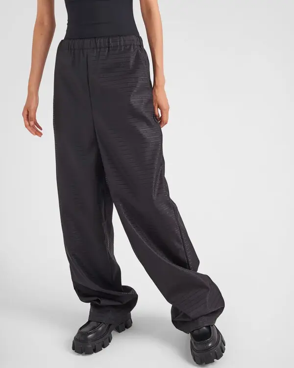 Prada Re-Nylon Pants - Black | Editorialist