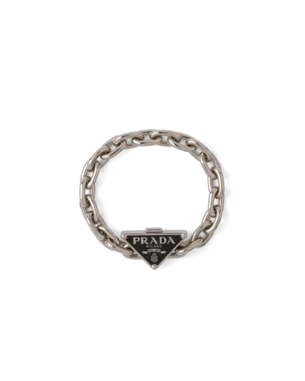 Prada Symbole Bracelet - Silver