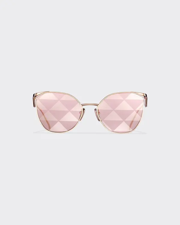 Prada Sunglasses With Triangle Logo