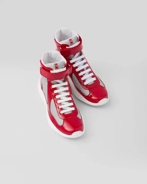 Prada America’s Cup High-top Sneakers