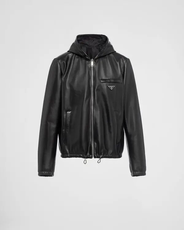 Prada Reversible Nappa And Re-nylon Blouson