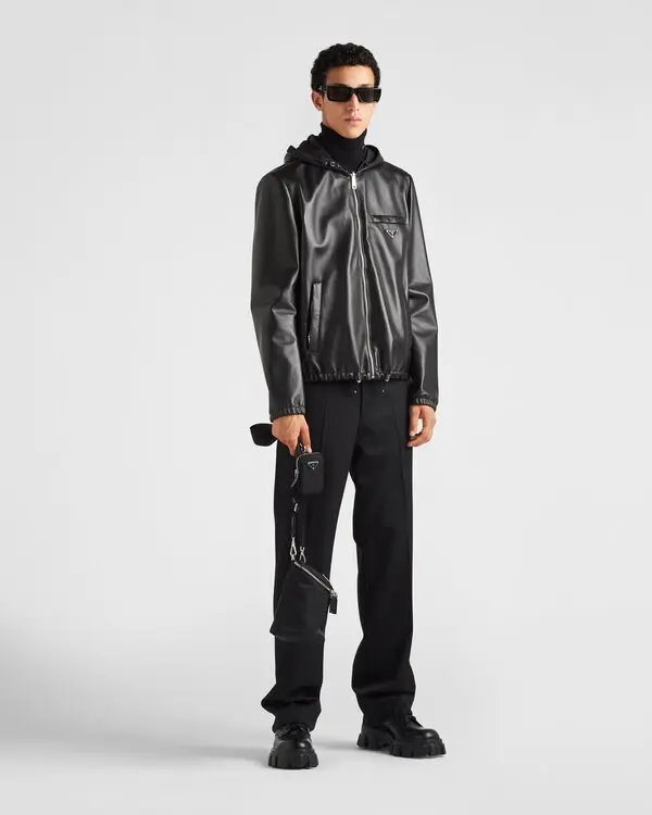 Prada Reversible Nappa And Re-nylon Blouson