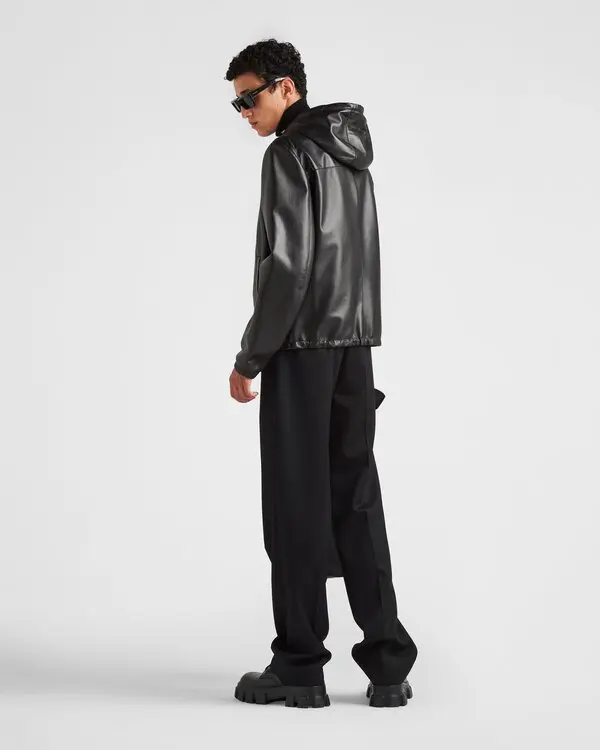 Prada Reversible Nappa And Re-nylon Blouson