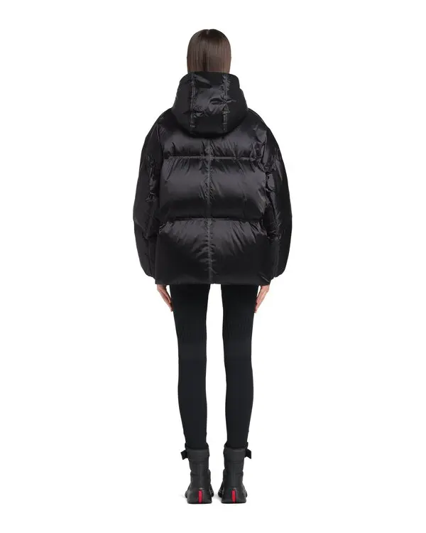 Prada Oversized Technical Re-nylon Down Jacket
