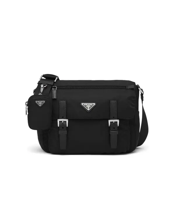 Prada Re-nylon Shoulder Bag - Black