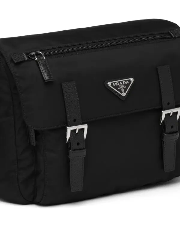 Prada Re-nylon Shoulder Bag - Black