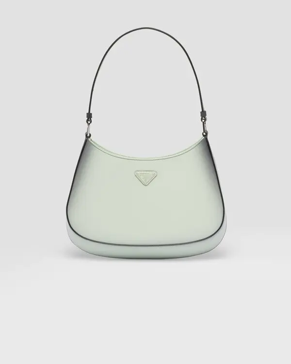 Prada Cleo Brushed Leather Shoulder Bag