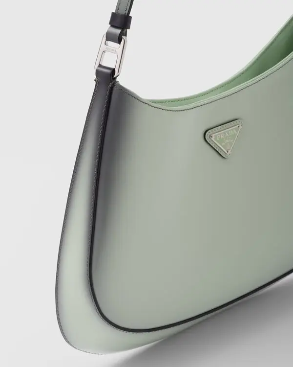 Prada Cleo Brushed Leather Shoulder Bag