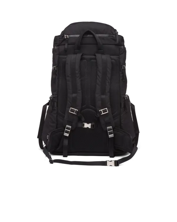 Prada Technical Fabric Ski Boot Backpack - Black | Editorialist