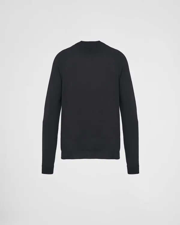 Prada Worsted Wool Turtleneck Sweater