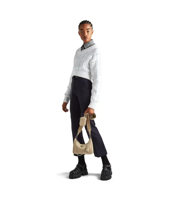 Prada Re-edition 2005 Re-nylon Bag - Neutral