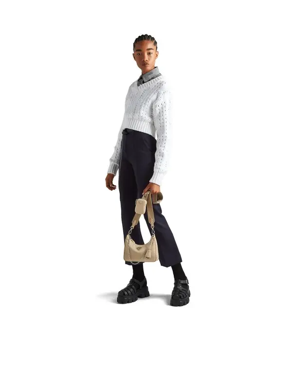 Prada Re-edition 2005 Re-nylon Bag - Neutral