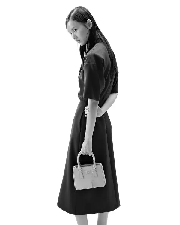 Prada Galleria Mini Saffiano Leather Bag