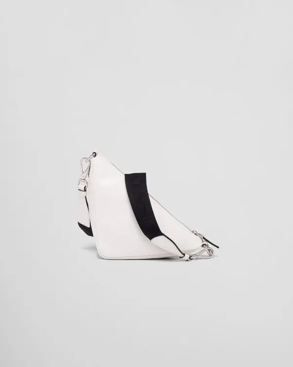 Prada Triangle Leather Shoulder Bag