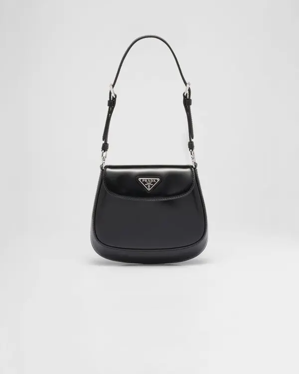 Prada Cleo Brushed Leather Mini Bag