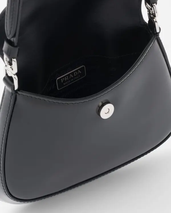 Prada Cleo Brushed Leather Mini Bag