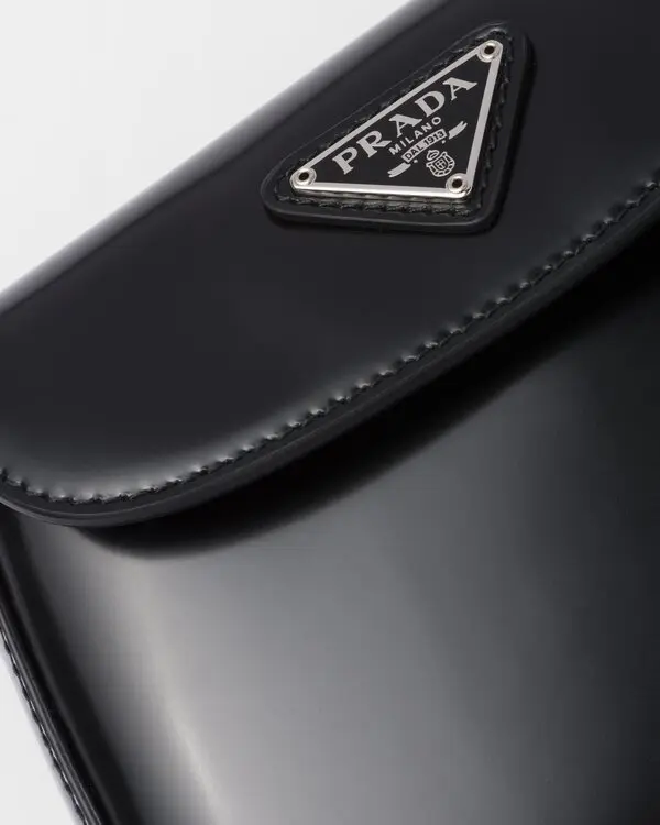 Prada Cleo Brushed Leather Mini Bag