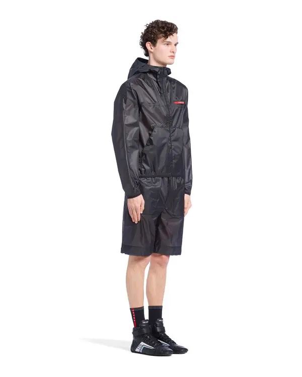 Prada Ripstop Hooded Jacket
