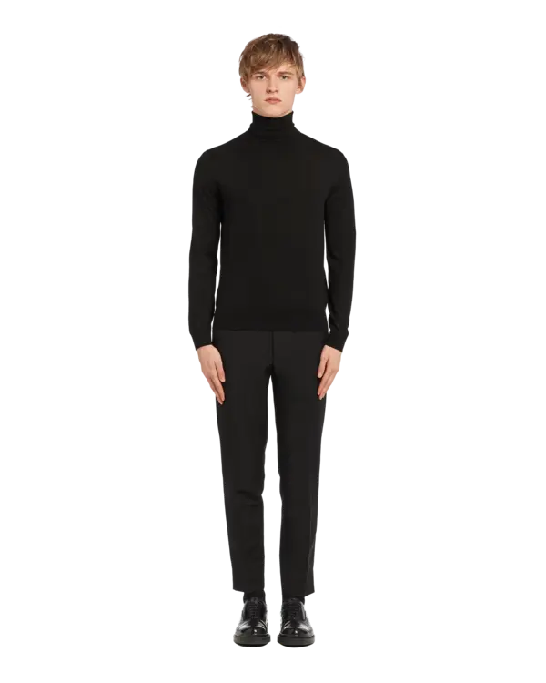 Prada Wool Turtleneck - Black