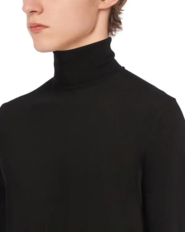 Prada Wool Turtleneck - Black
