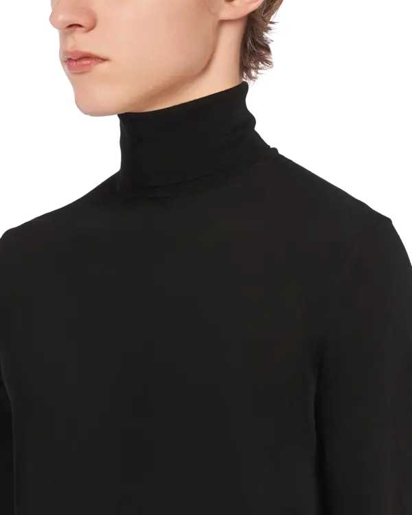 Prada Wool Turtleneck - Black