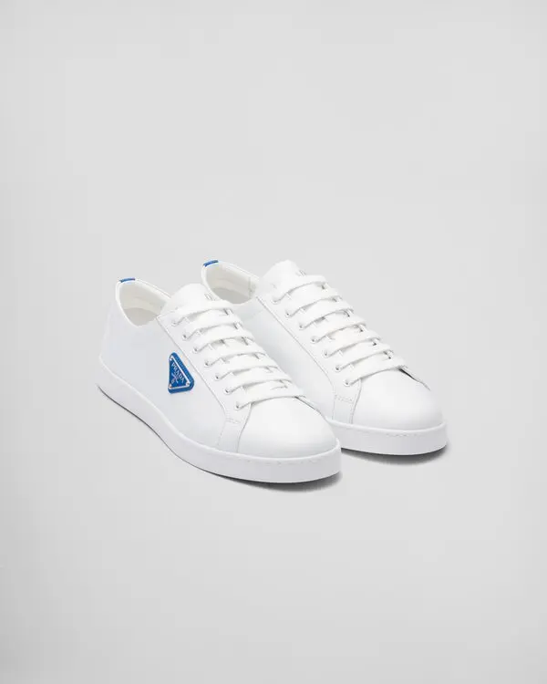 Prada Brushed Leather Sneakers
