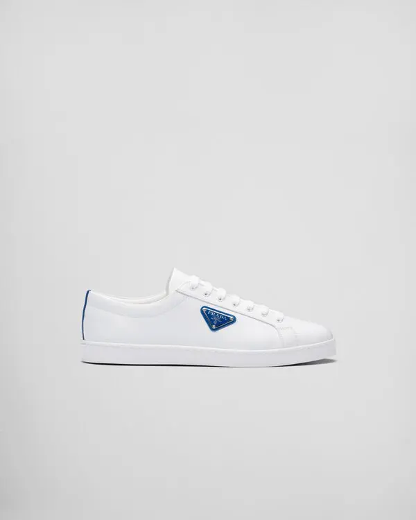 Prada Brushed Leather Sneakers