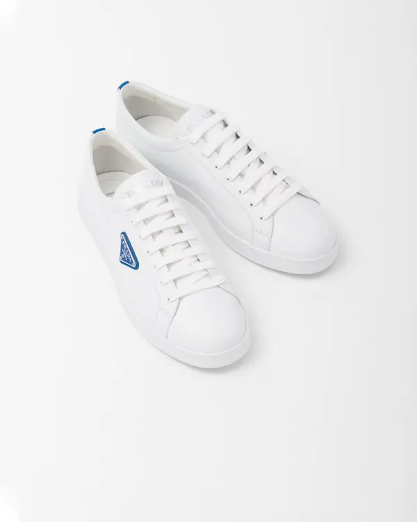 Prada Brushed Leather Sneakers