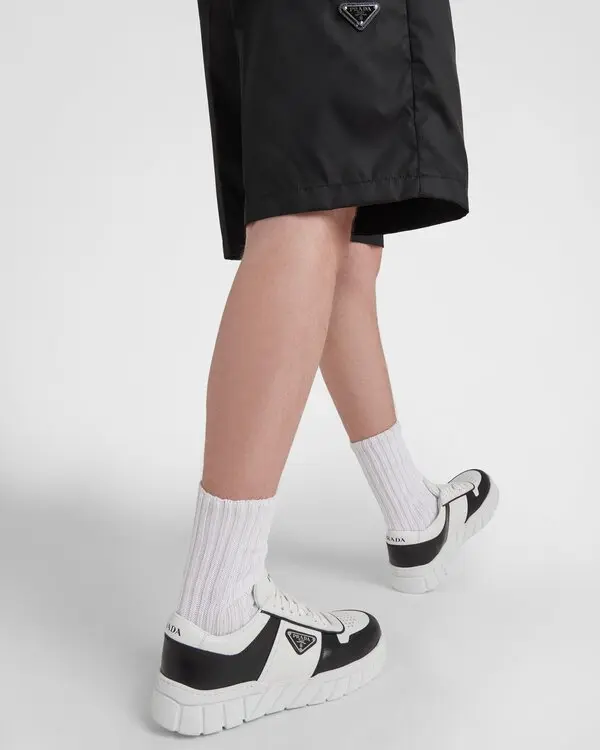 Prada Leather Sneakers