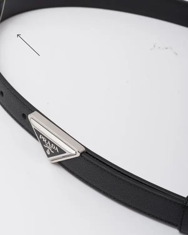 Prada Saffiano Leather Belt