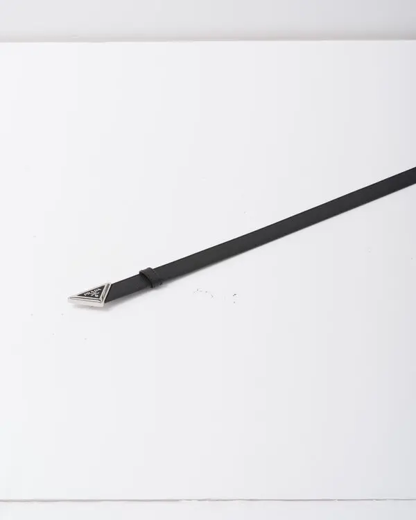 Prada Saffiano Leather Belt