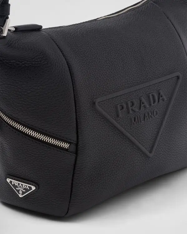 Prada Leather Bag With Shoulder Strap