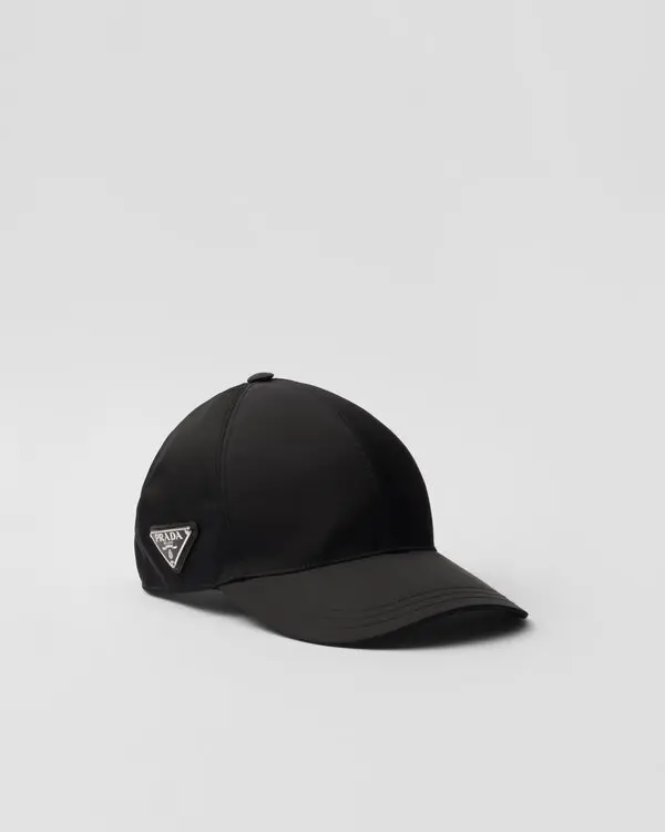 Prada Re-nylon Baseball Cap - Black