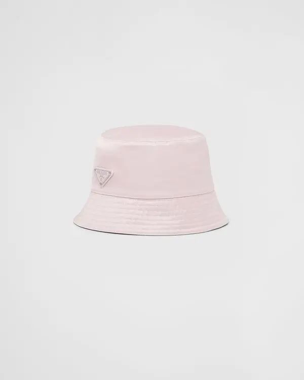 Prada Re-nylon Bucket Hat - Alabaster Pink