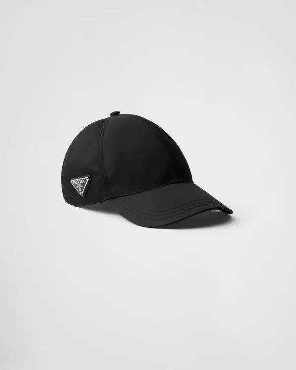 Prada Re-nylon Baseball Cap - Black