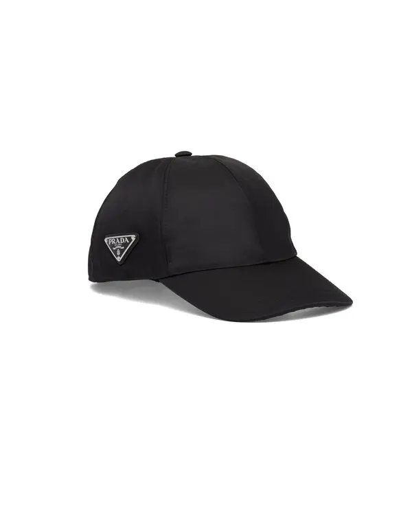 Prada Re-nylon Baseball Cap - Black