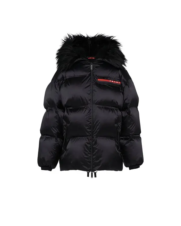 Prada Technical Re-nylon Down Jacket