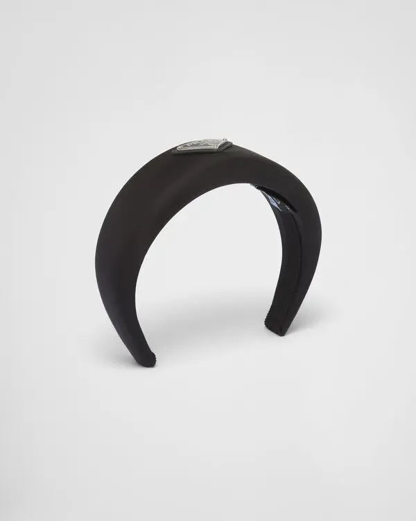 Prada Re-nylon Headband - Black