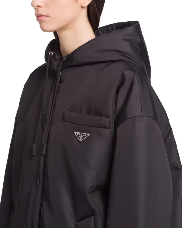 Prada Oversized Light Re-nylon Raincoat
