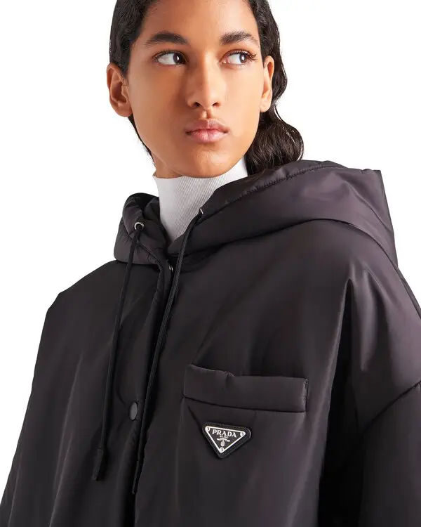 Prada Oversized Light Re-nylon Raincoat