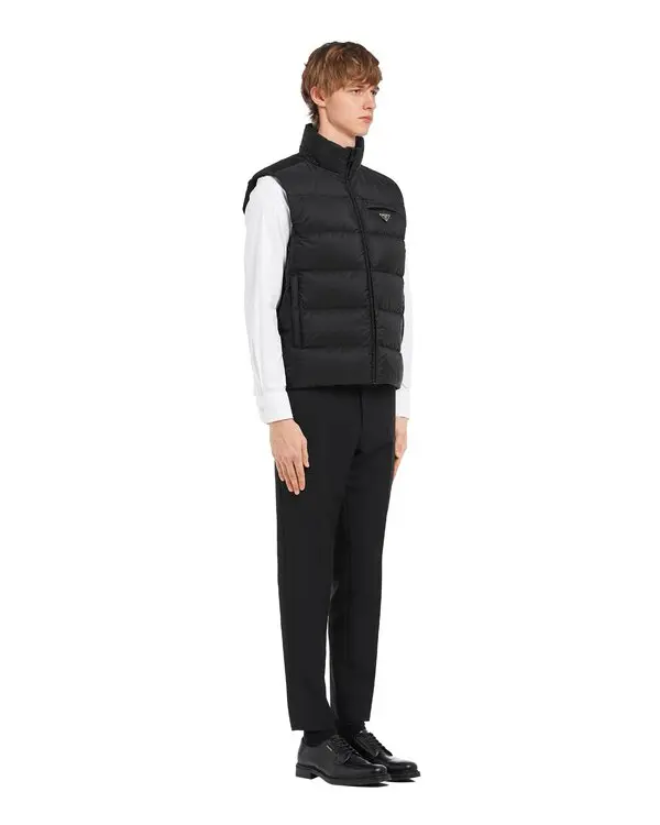 Prada Padded Re-nylon Vest - Black