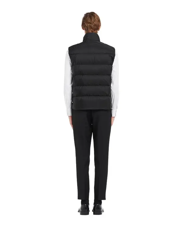 Prada Padded Re-nylon Vest - Black