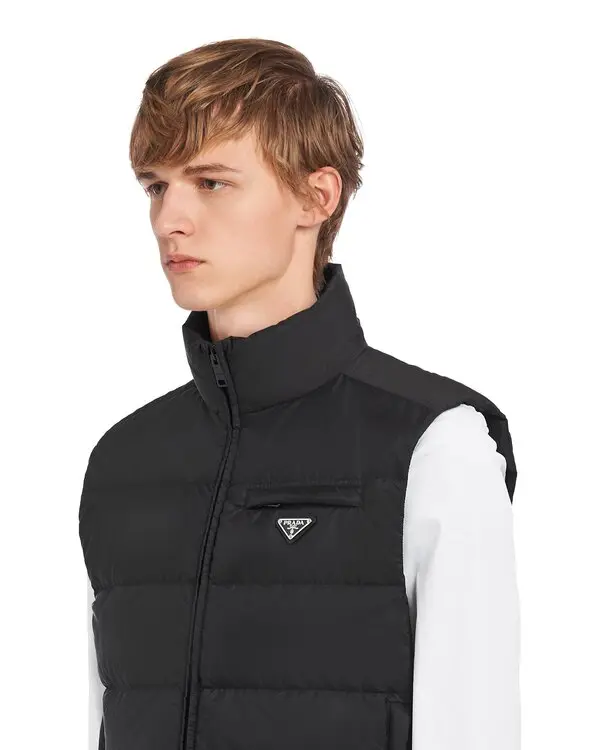 Prada Padded Re-nylon Vest - Black